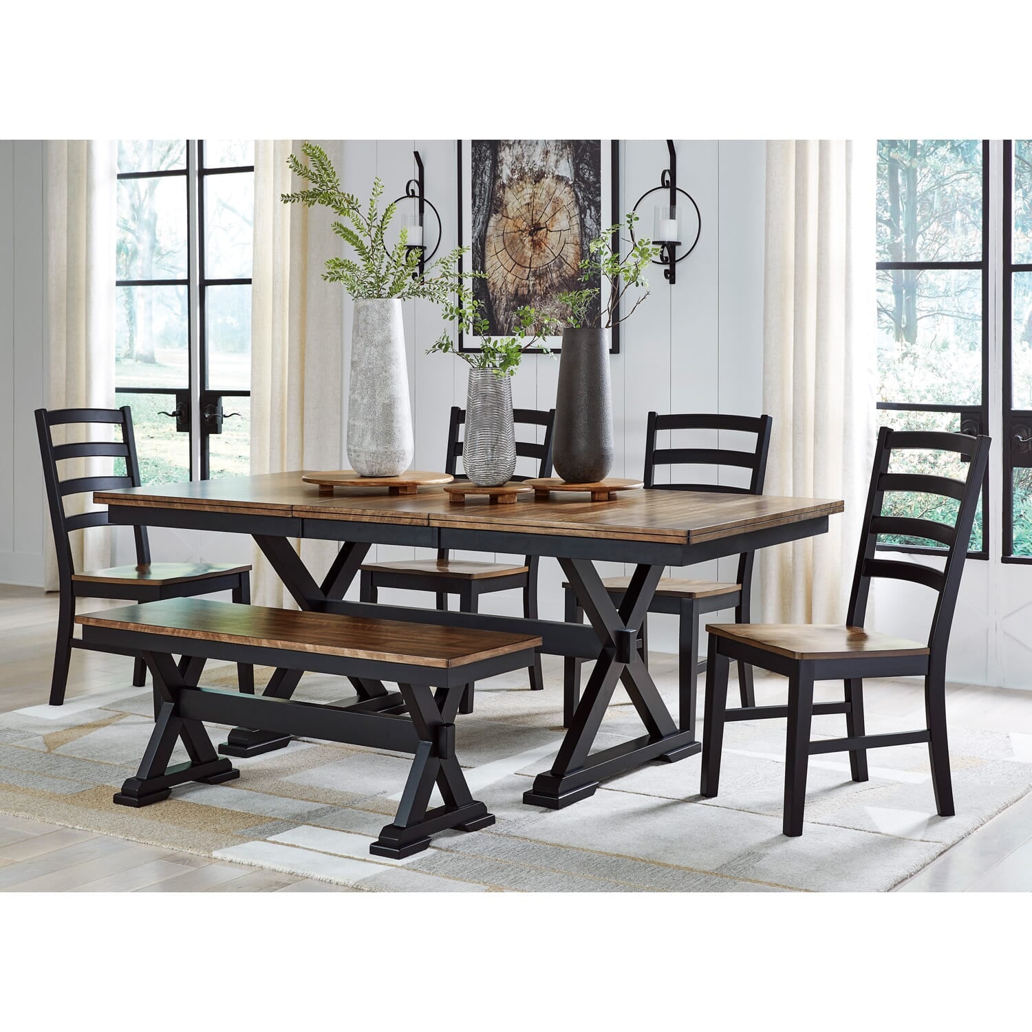 Riverside 6-Pc. Dining Set | WG&R Furniture