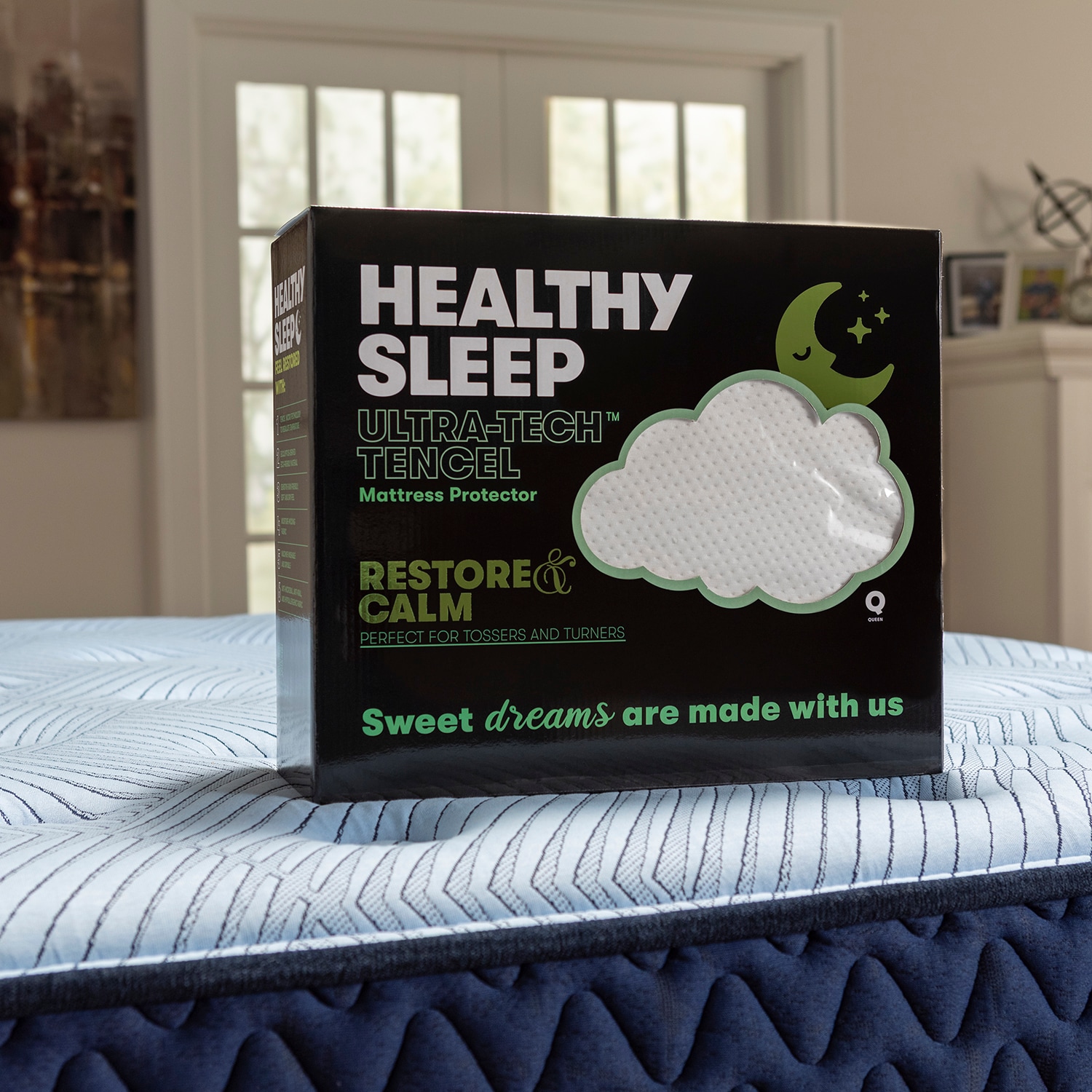 Healthy Sleep Ultra-Tech Advanced Mattress Protector | WG&R Furniture